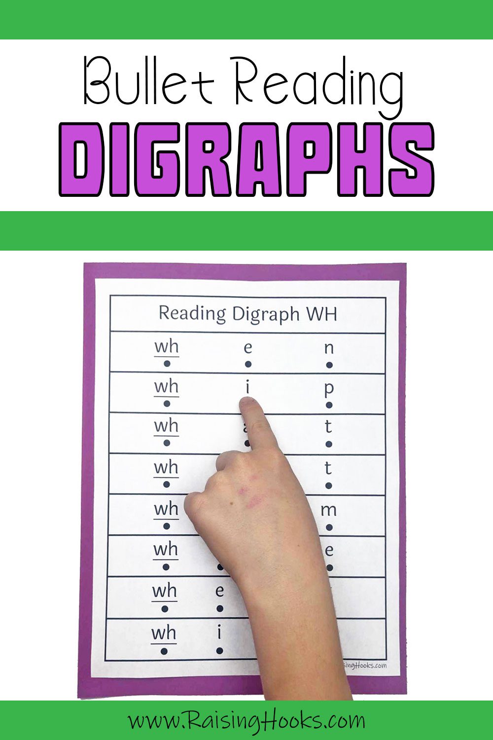 Digraph Reading Worksheets to Build Strong Phonics Skills - Raising Hooks