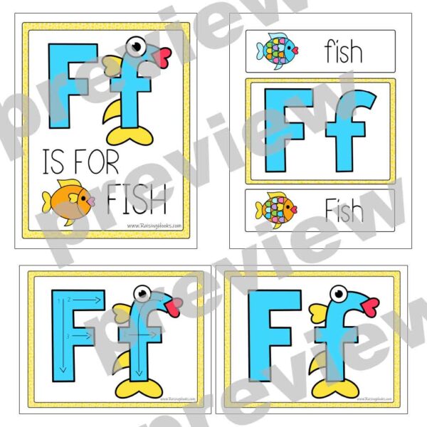 Let’s Build A Fish – F is for Fish - Raising Hooks