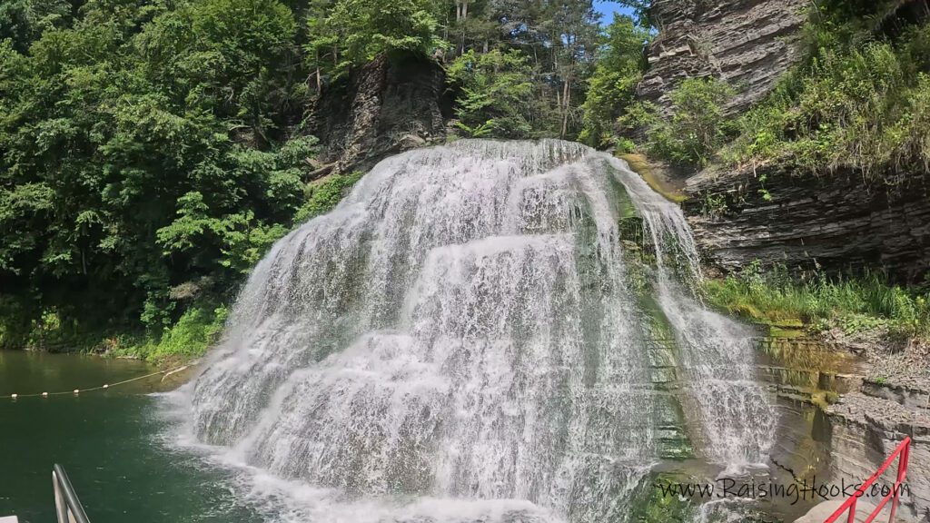 Chasing Waterfalls: Family Fun at Lower Enfield Falls - Raising Hooks