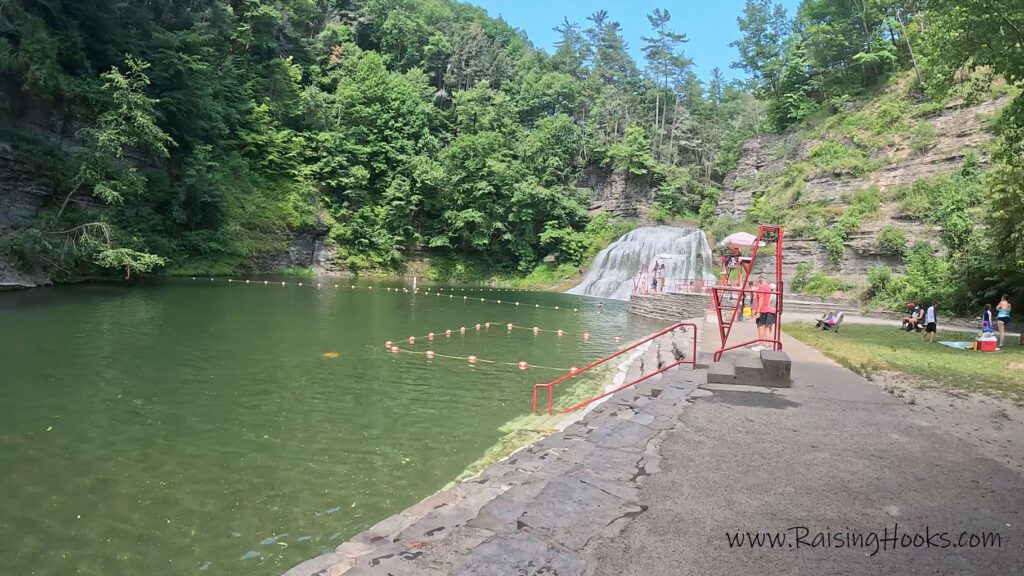 Chasing Waterfalls: Family Fun at Lower Enfield Falls - Raising Hooks
