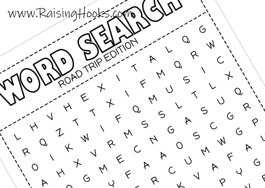 Fun Car Games for Kids – Free Road Trip Printables - Raising Hooks