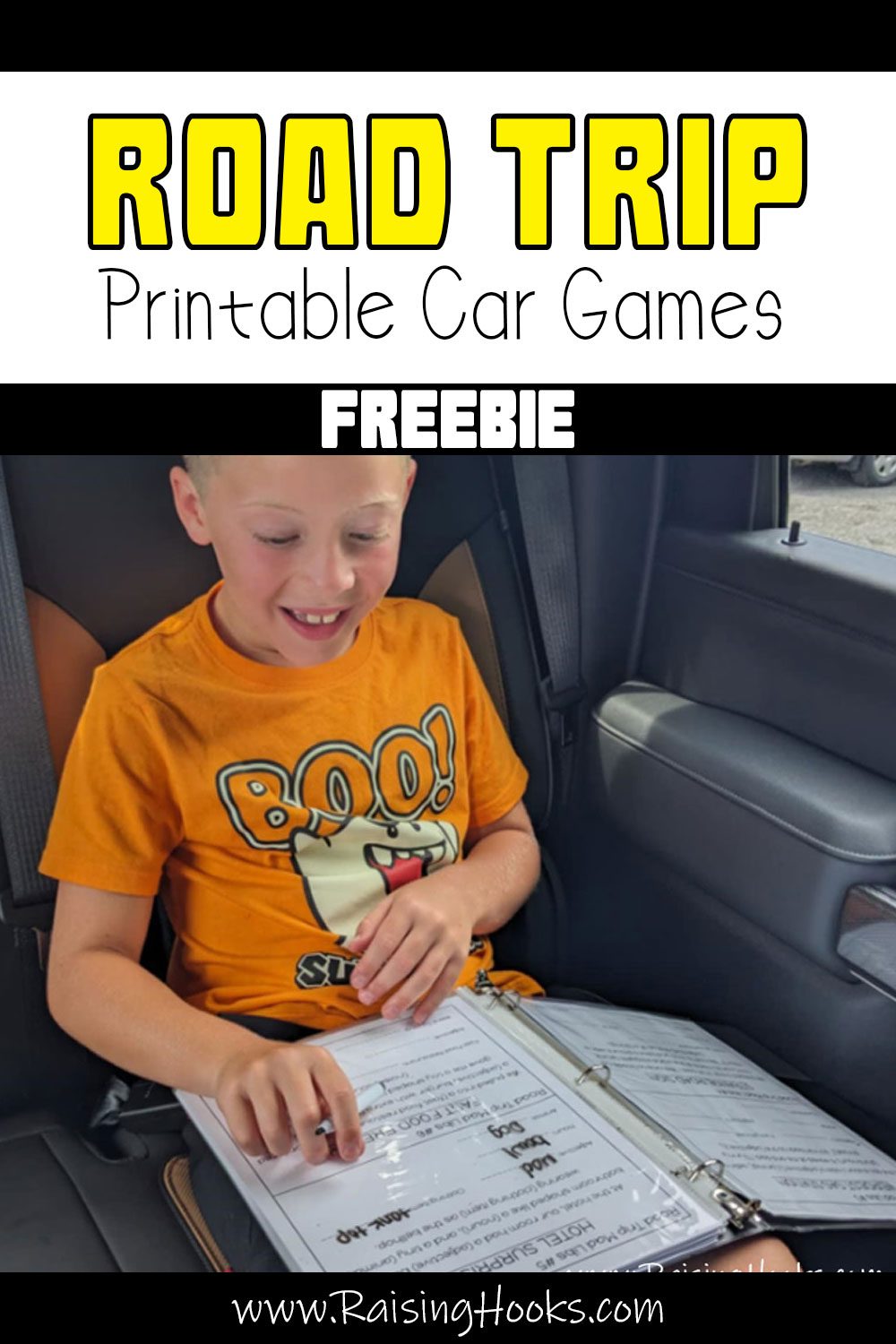Fun Car Games for Kids – Free Road Trip Printables - Raising Hooks