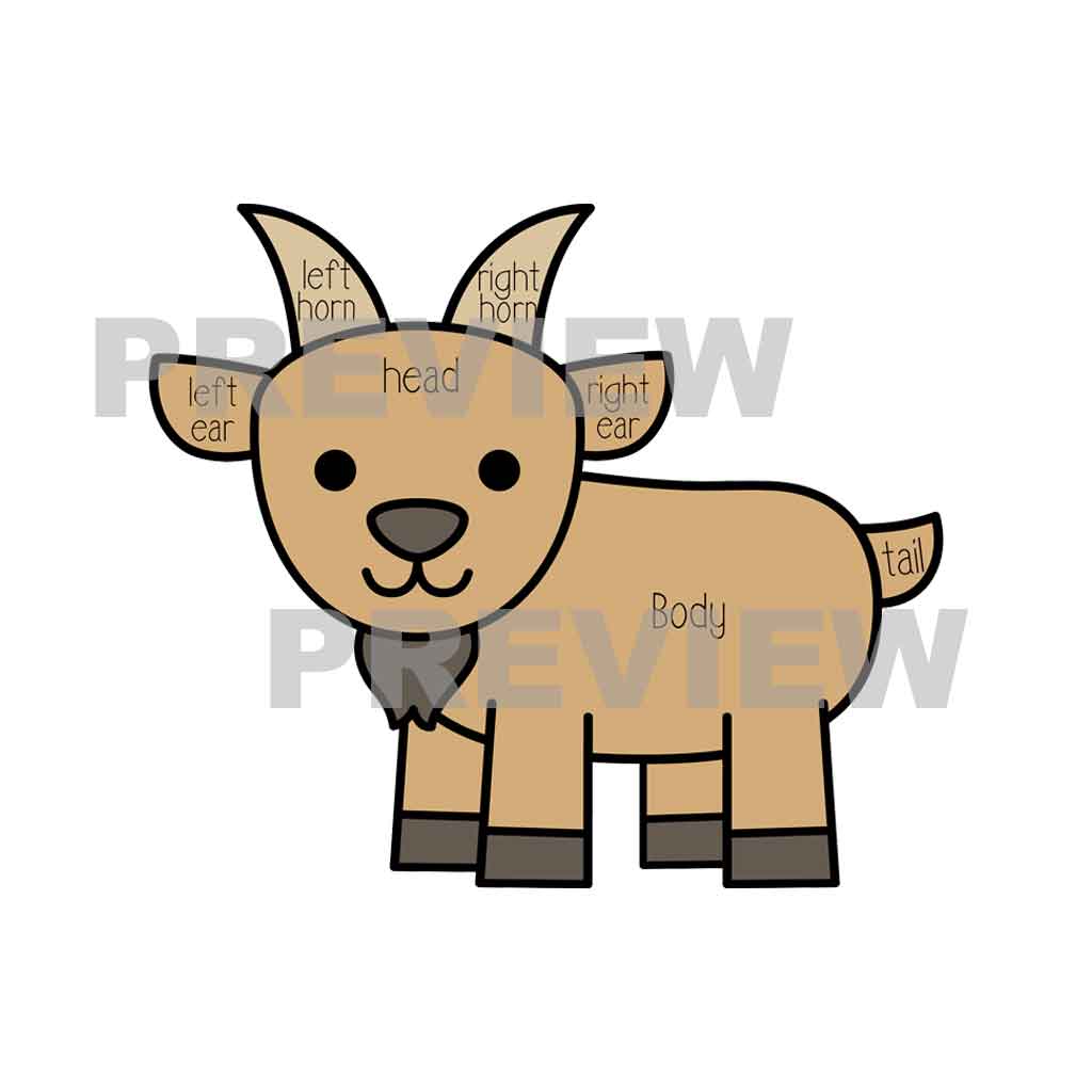 Let’s Build A Goat – G is for Goat - Raising Hooks