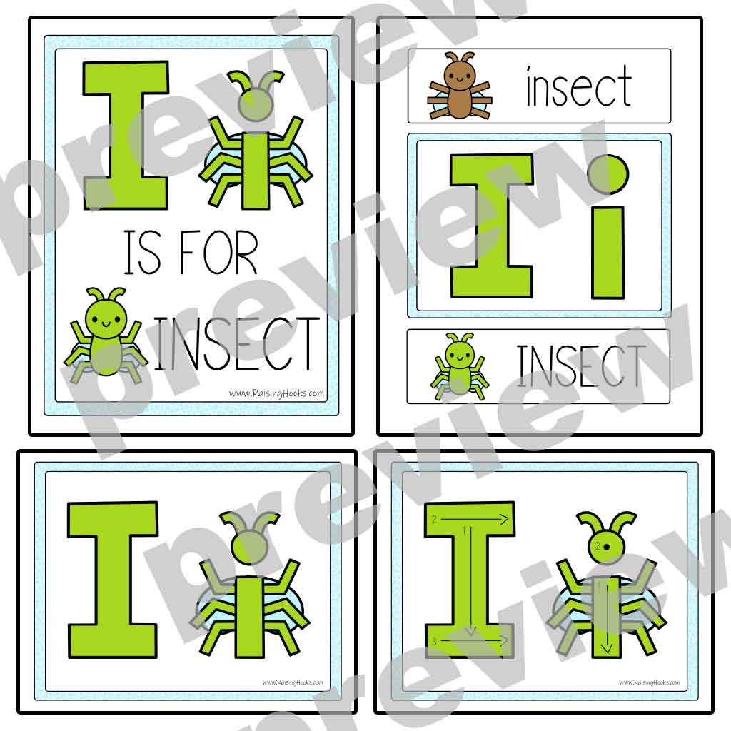 Let’s Build An Insect – I is for Insect - Raising Hooks