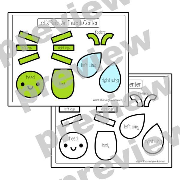 Let’s Build An Insect – I is for Insect - Raising Hooks