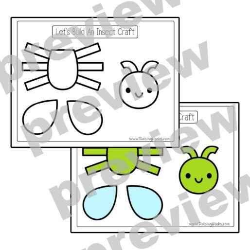 Let’s Build An Insect – I is for Insect - Raising Hooks