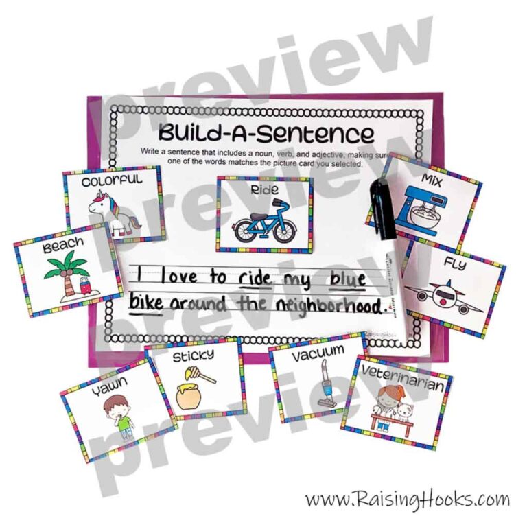 Parts of Speech Activities – Nouns, Verbs, Adjectives, Adverbs, Tenses ...