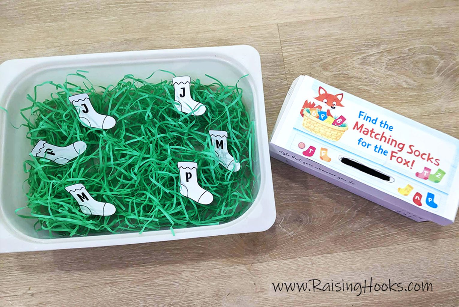 Easy Alphabet Sensory Bin – No Mess Preschool Letter Activity - Raising ...